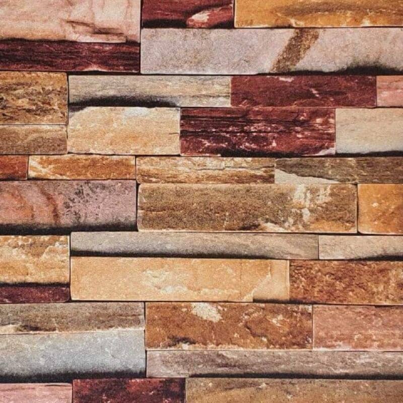 Papel Tapiz Ladrillo De Colores77770 - DecoTapiz