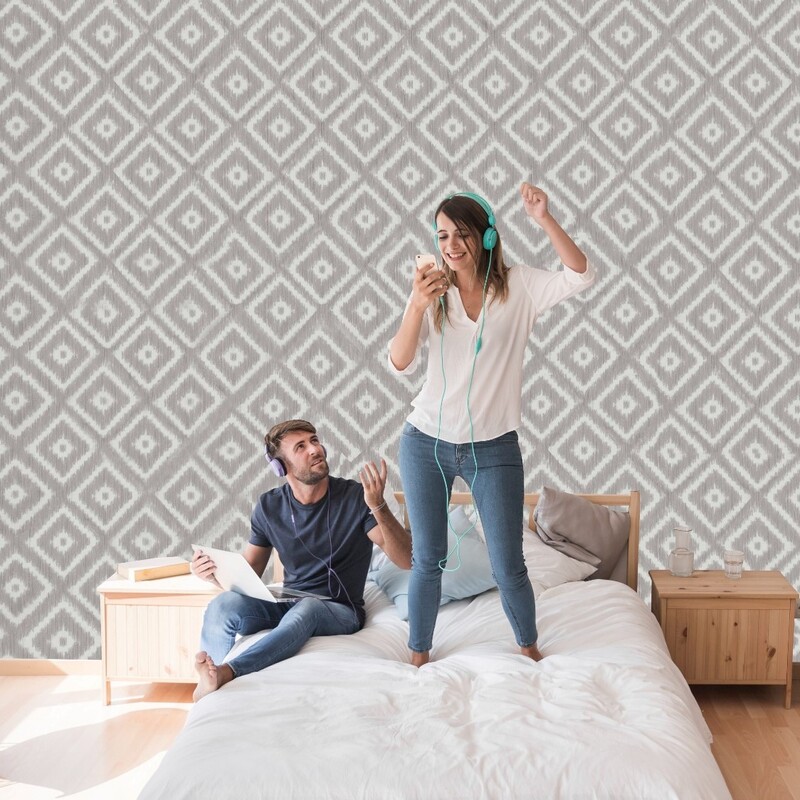 Papel Tapiz Rombos13417 - DecoTapiz