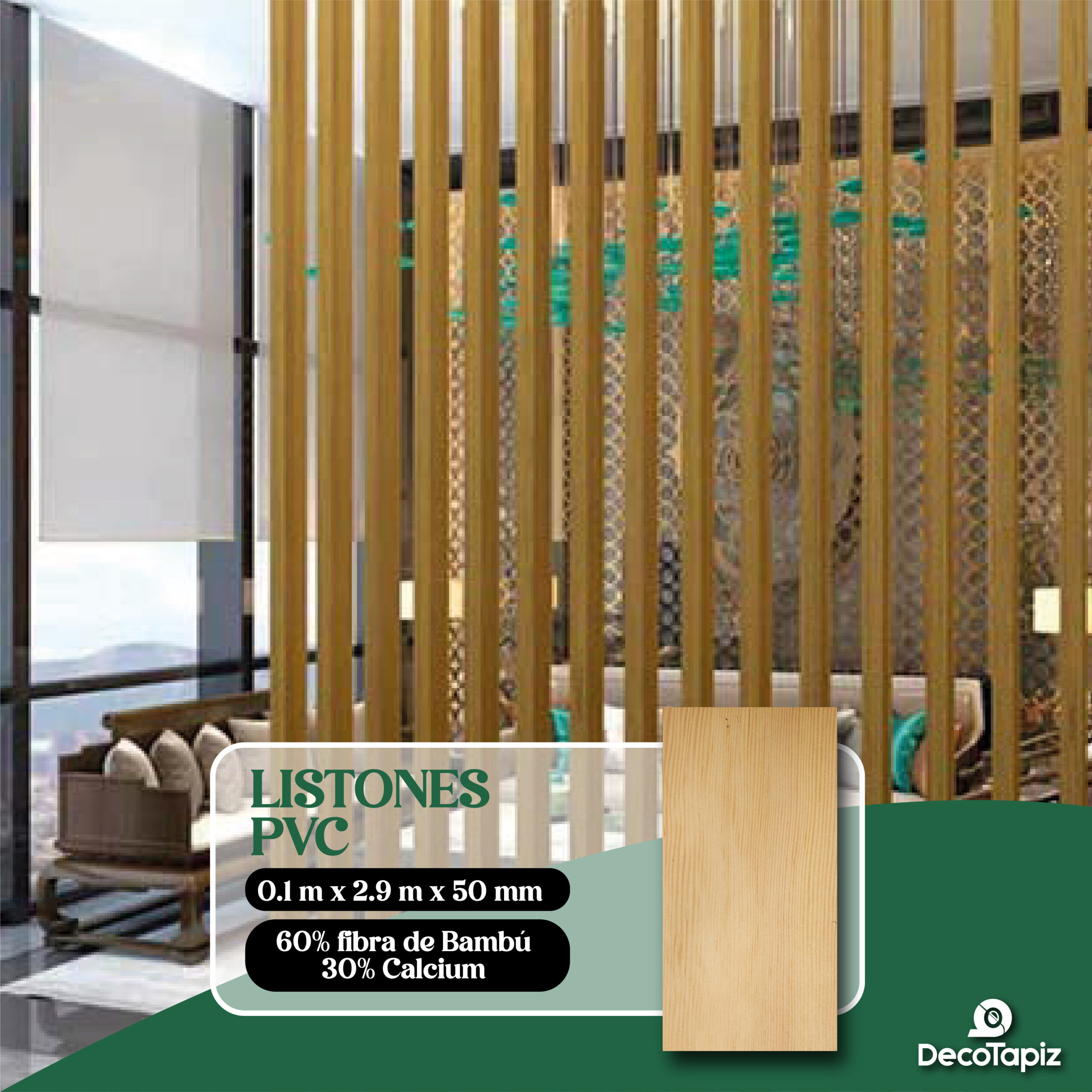 Listón WPC - DecoTapiz